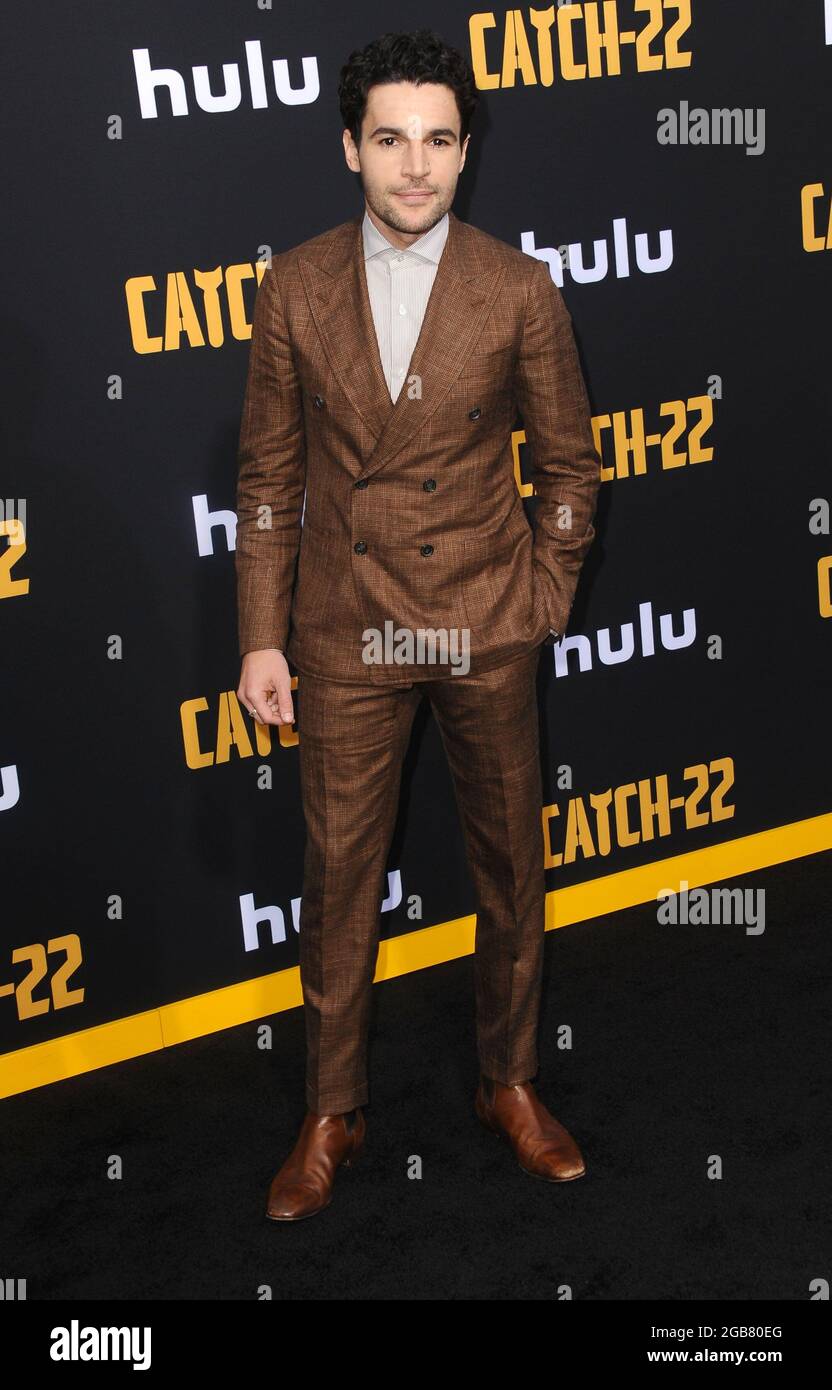 Los Angeles - CA - 05/07/2019 Hulu`s Catch 22 Los Angeles Premiere -PICTURED: Christopher Abbott ...